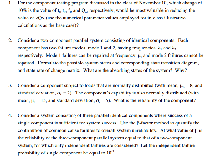 Reliability Theory Assignment Help for Top Grades